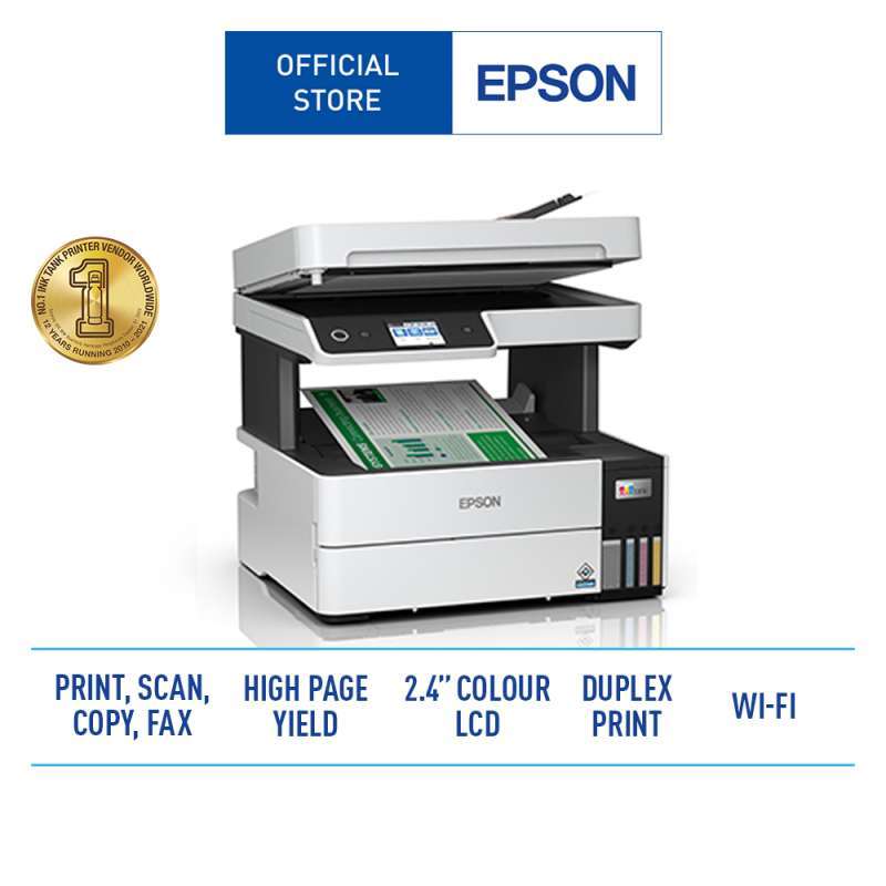 Promo Printer Epson L6460 A4 Inktank Multifungsi Adf Duplex Wireless Diskon 4% Di Seller Epson ...