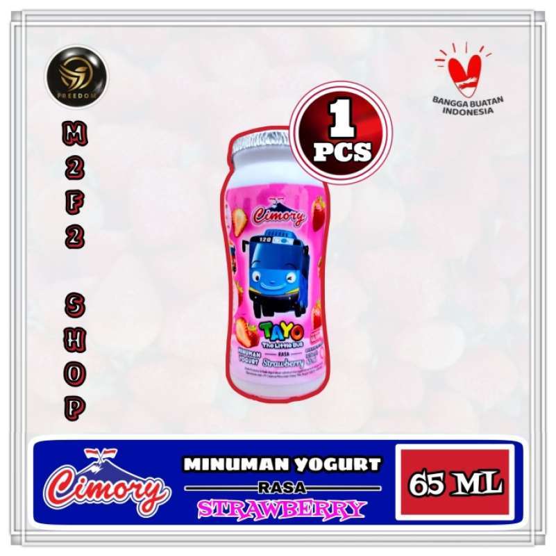 Promo Yogurt Cimory Drink Mini Stroberi | Strawberry - 60 ml (Kemasan ...