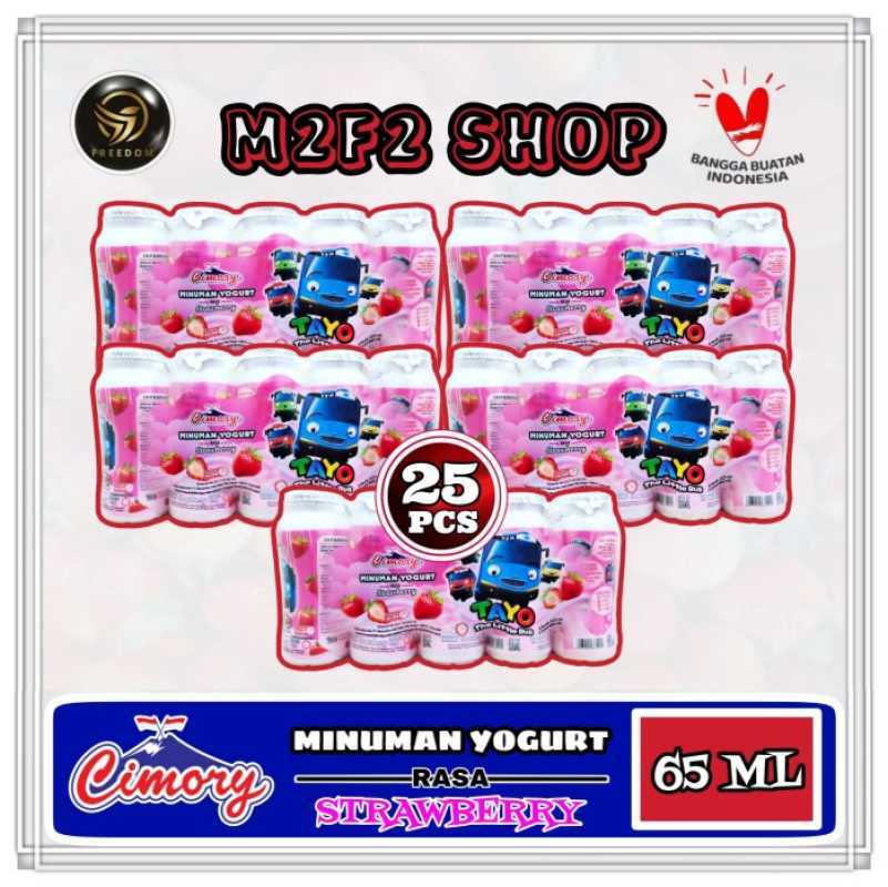 Promo Yogurt Cimory Drink Mini Stroberi | Strawberry - 60 ml (Kemasan ...