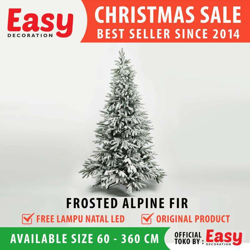 Jual Easy Decoration Pohon Natal Pinus Pvc Premium [270 Cm Cm/ 9 Feet ...