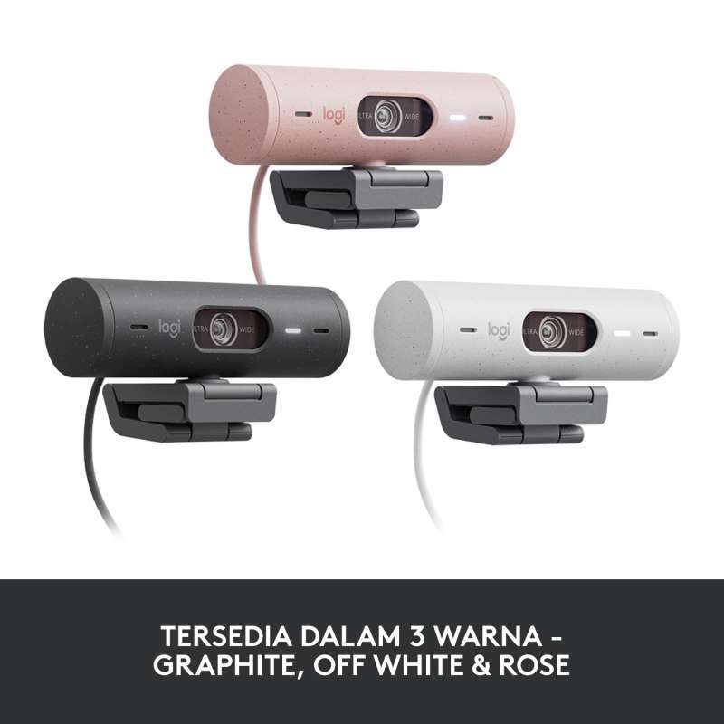 Promo Logitech Brio 500 Webcam Full Hd 1080p Dengan Auto Light ...