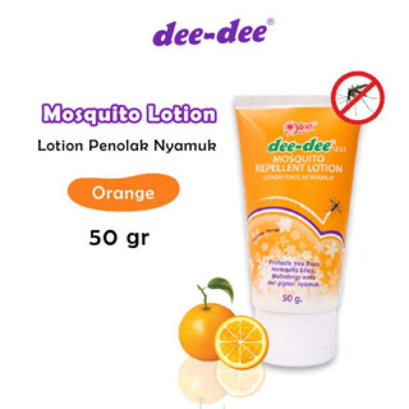 Jual Lotion Anak Anti Nyamuk Penolak Serangga Dee Dee Yuri Isi 50g ...