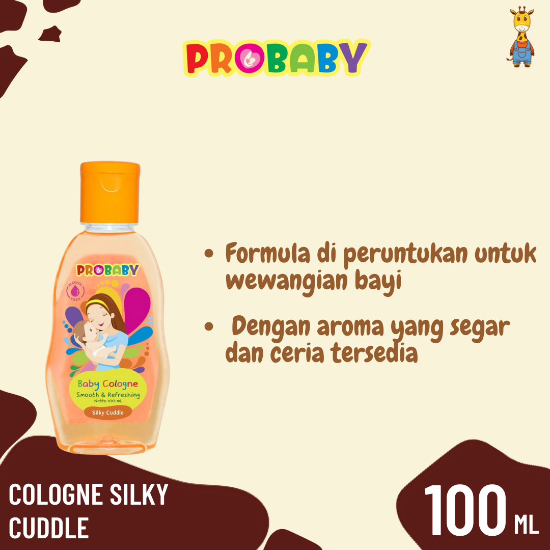 Jual Probaby Cologne Silky Cuddle 100ml - Parfum Bayi Di Seller Junior ...