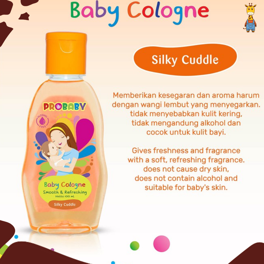 Jual Probaby Cologne Silky Cuddle 100ml - Parfum Bayi Di Seller Junior ...