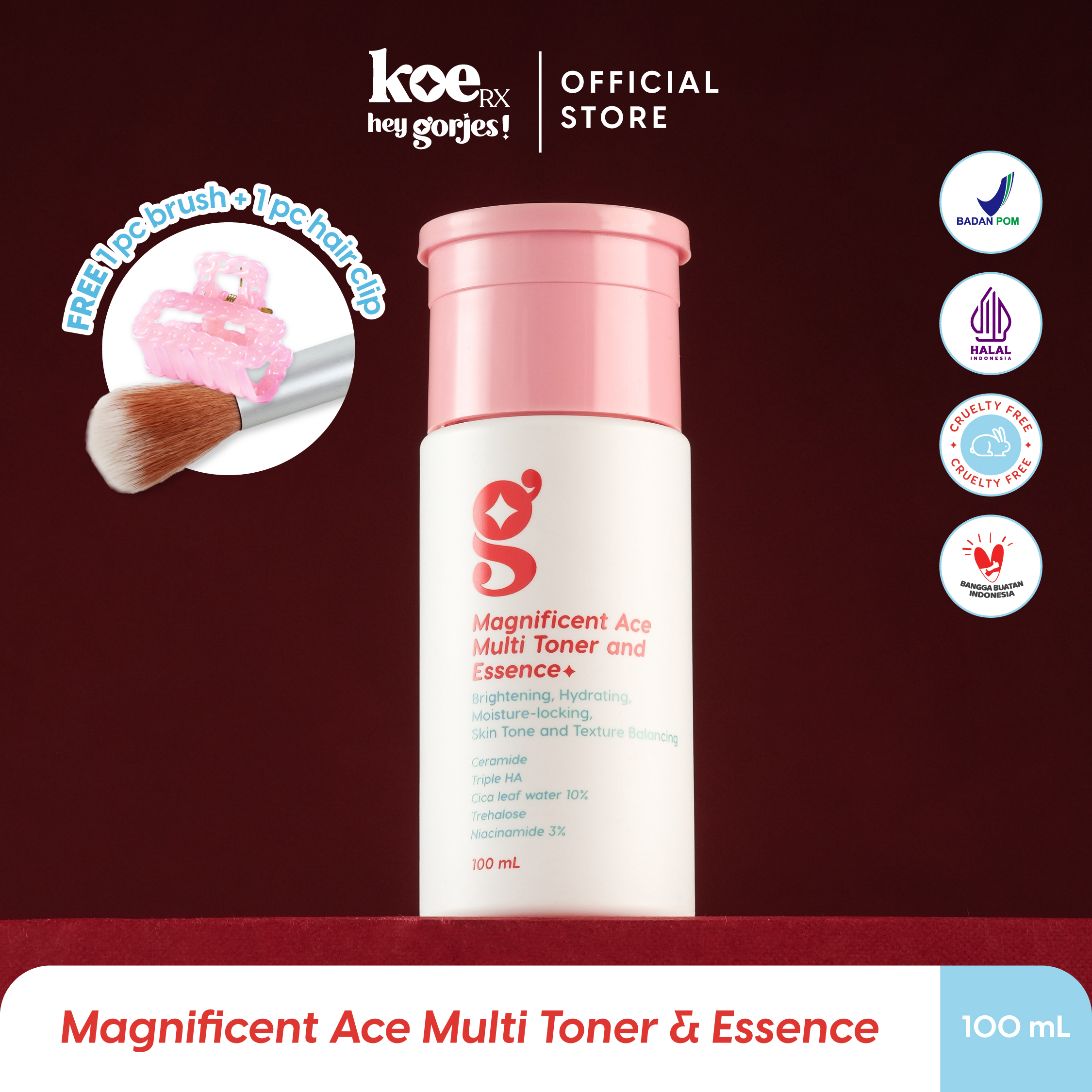 Jual Koerx | Gorjes Magnificent Ace Multi Toner And Essence 100 Ml Di ...