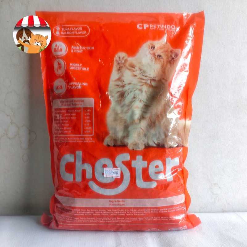 Jual Chester Tuna 1kg Cat Food All Stages - Makanan Kucing Semua Umur ...