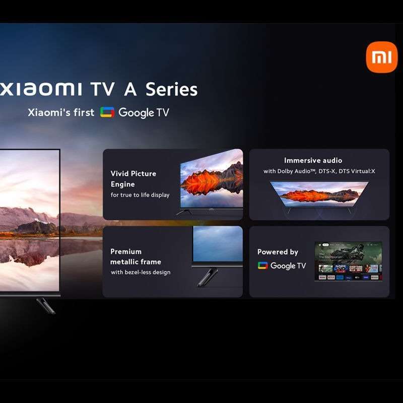 Jual Xiaomi Tv A2 32 Inch Smart Hd Android 11 Digital Tv L32m7 Garansi ...