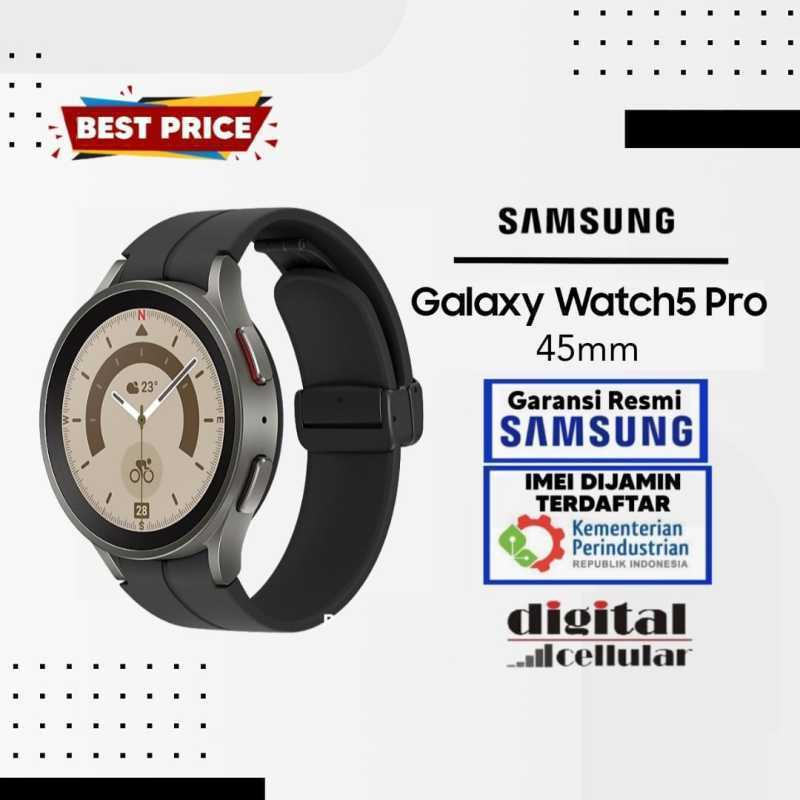 Jual Samsung Galaxy Watch5 Pro 45mm Garansi Resmi Di Seller Digital ...