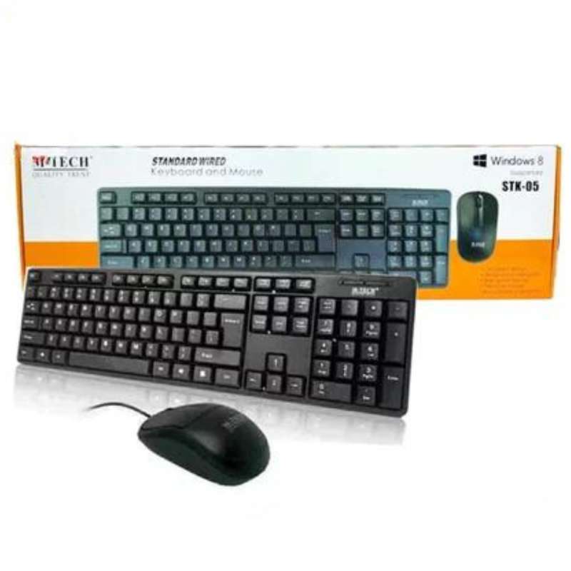 Jual M-Tech Keyboard Mouse Combo Set STK-05 Keyboard USB PC Komputer di ...