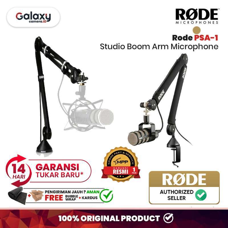 Daftar Harga Microphone Boom Rode 💯 Original & Spesifikasi Lengkap Mei 2025