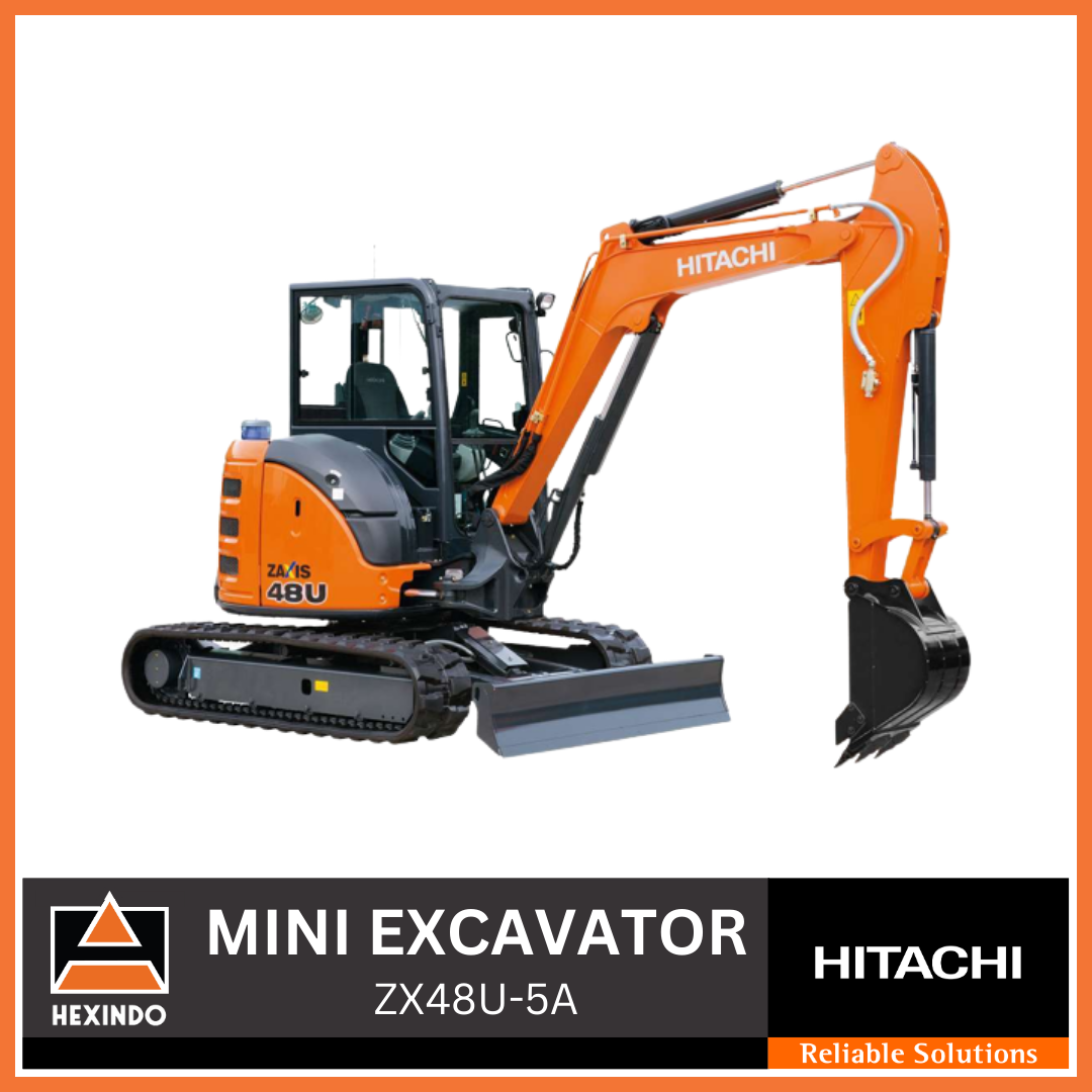 Promo Hitachi Mini Excavator Zx48u-5a - Hitachi Mini Excavator Zx48u-5a ...