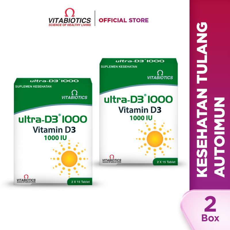Vitabiotics Vitamin D3 1000 Iu Lengkap Harga Terbaru Juli 2024 | Blibli