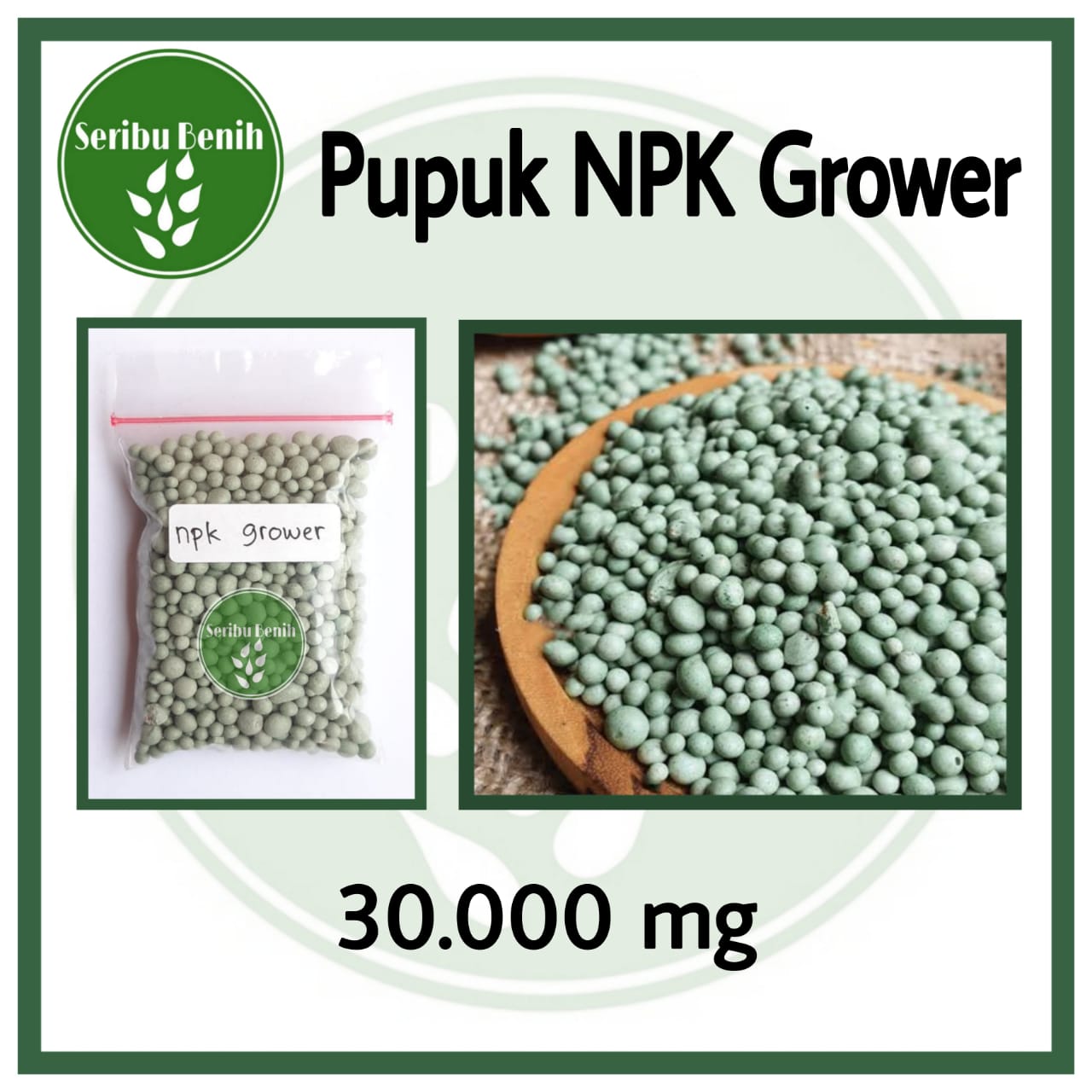 Jual Pupuk NPK Mutiara Grower 15 09 20 TE - Repack Nutrisi Pertumbuhan Bunga Buah Sayur Lengkap ...