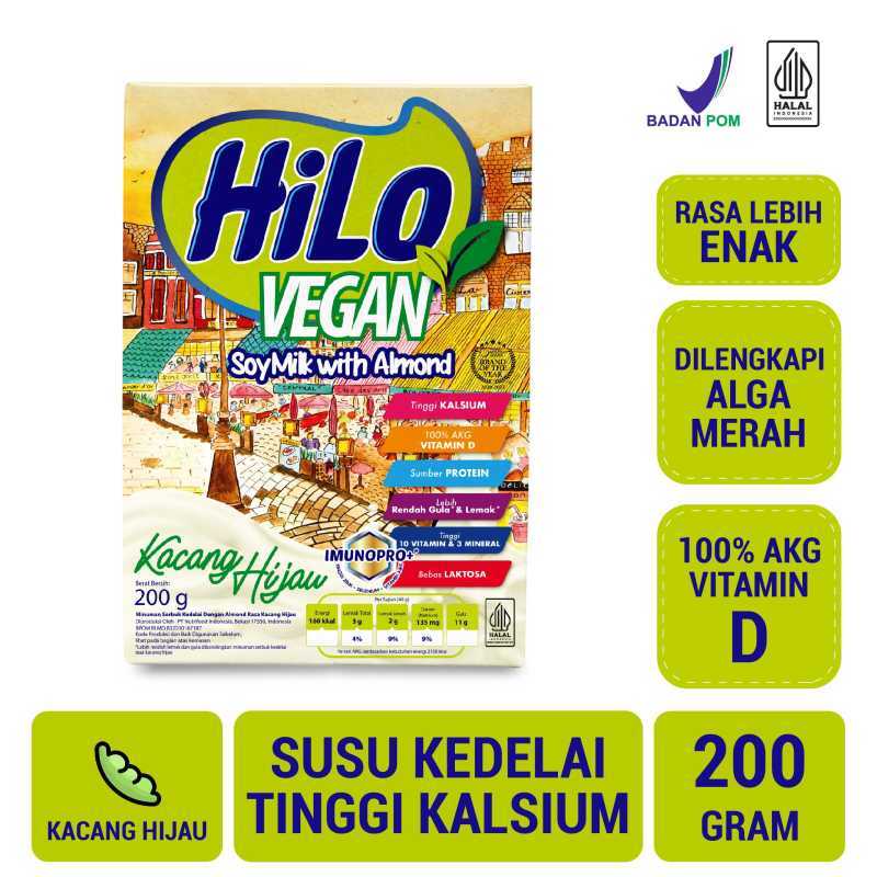 Jual Hilo Active Kacang Hijau 200g - Susu Kedelai Tinggi Kalsium Rendah ...