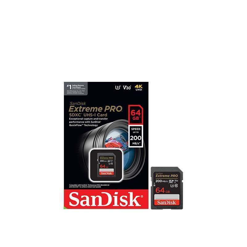 Jual Focus Nusantara - Sandisk Extreme Pro Sdxc Uhs-i V30 64gb 200mbps ...