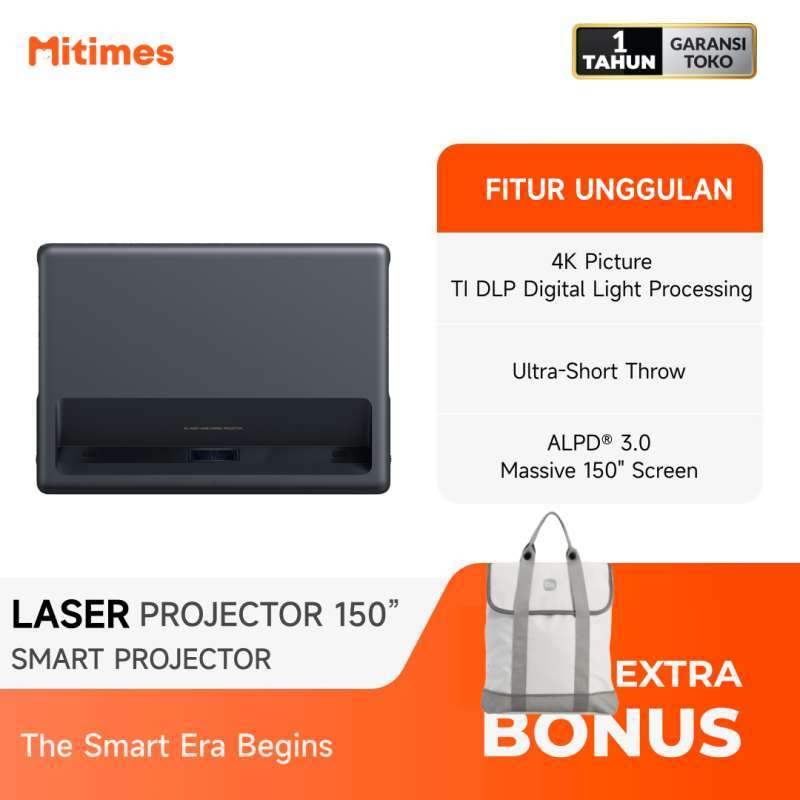 Jual Laser Projector 150 Full HD 4K 5000 Lumens Global Version - 1080P ...