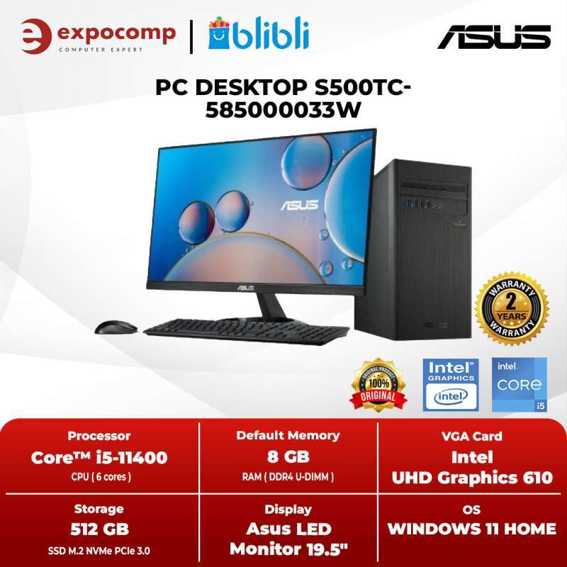 Desktop Pc Asus - Harga Terbaru Juni 2026 & Gratis Ongkir