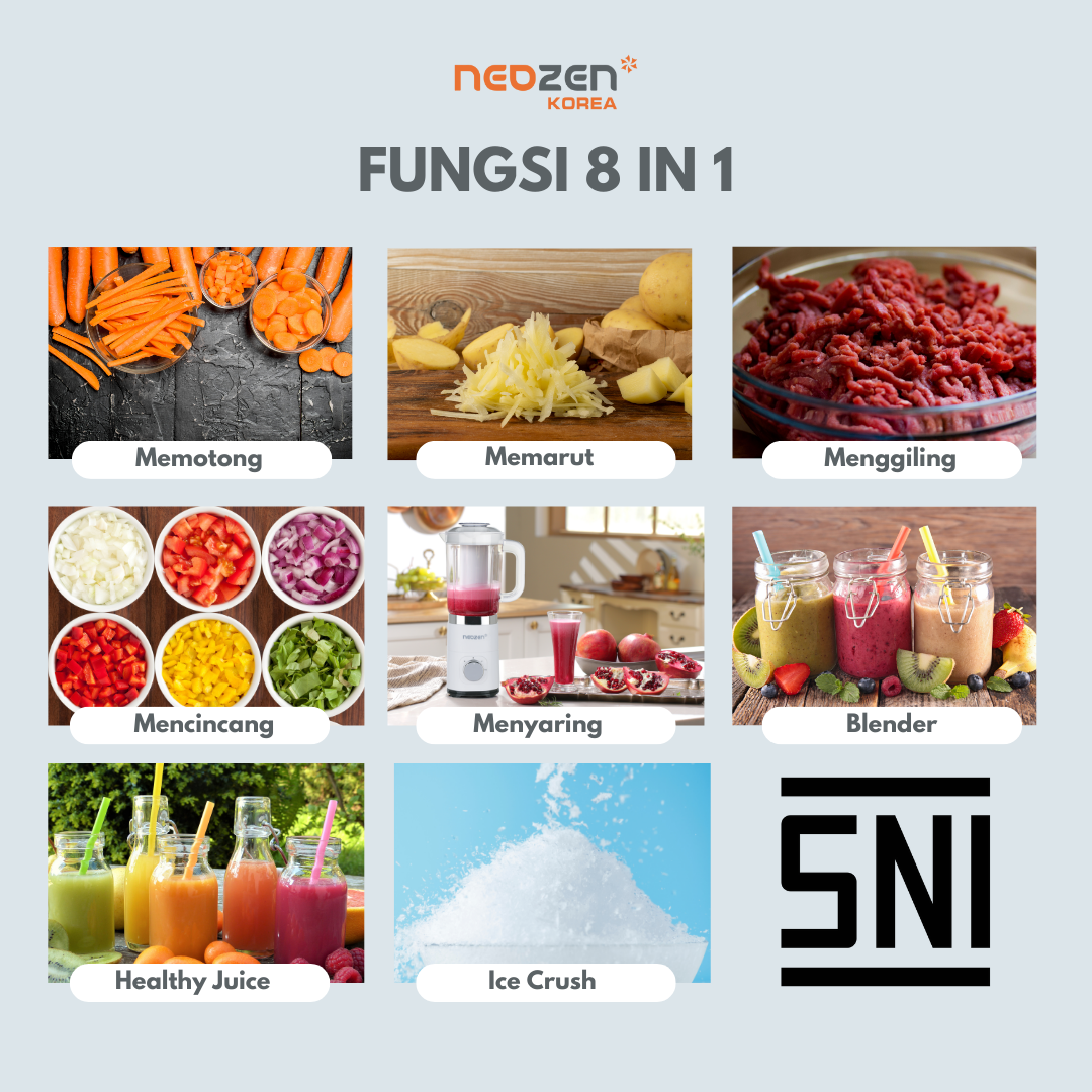 Promo Neozen Tuctac Blender - Multifunction Blender - White Diskon 39% ...