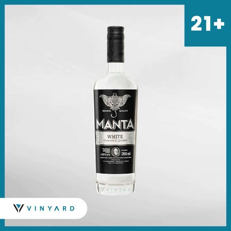 Promo Manta White Rum 700ML Setipe Bacardi White rum (Original & Resmi ...