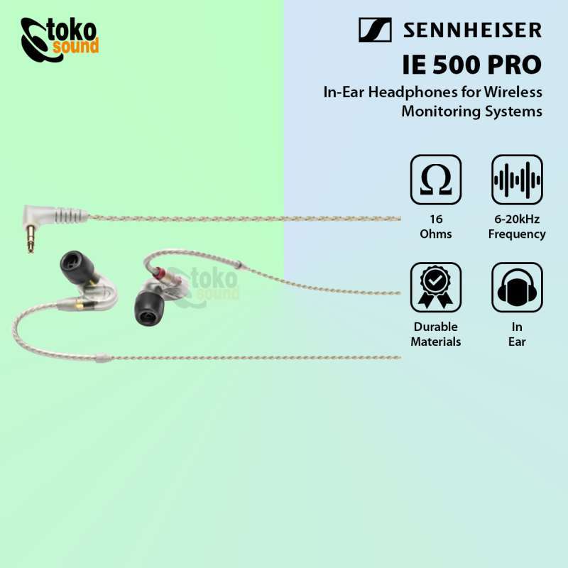 Jual Sennheiser Ie 500 Pro In Ear Monitor Di Seller Tokosound Proaudio ...