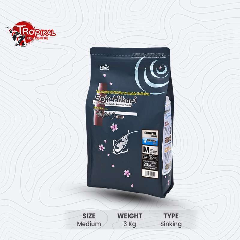 Jual TKC Saki Hikari Growth Sinking Koi Fish Food - M di Seller ...