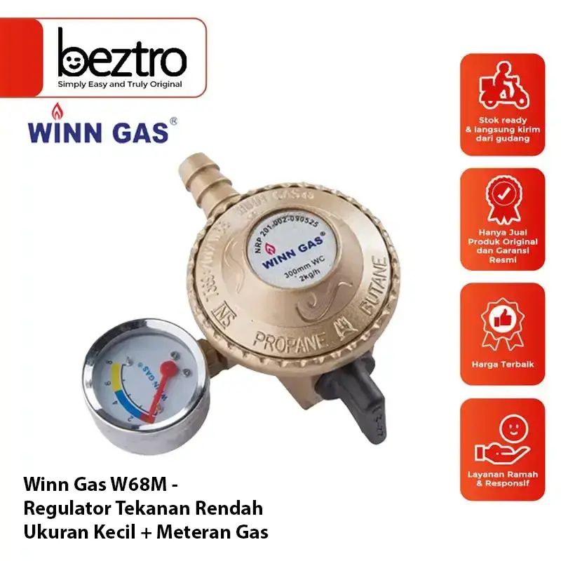 Manometer Gas Garansi Resmi Indonesia 🔥 Harga Juni 2026