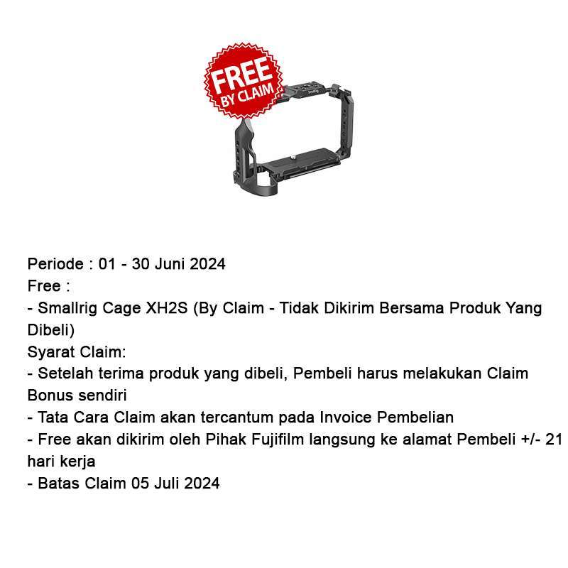 Promo Jpc Kemang Fujifilm X-h2 Body Only Mirrorless Camera Fuji Xh2 Xh 2 Garansi Resmi Diskon 4% ...