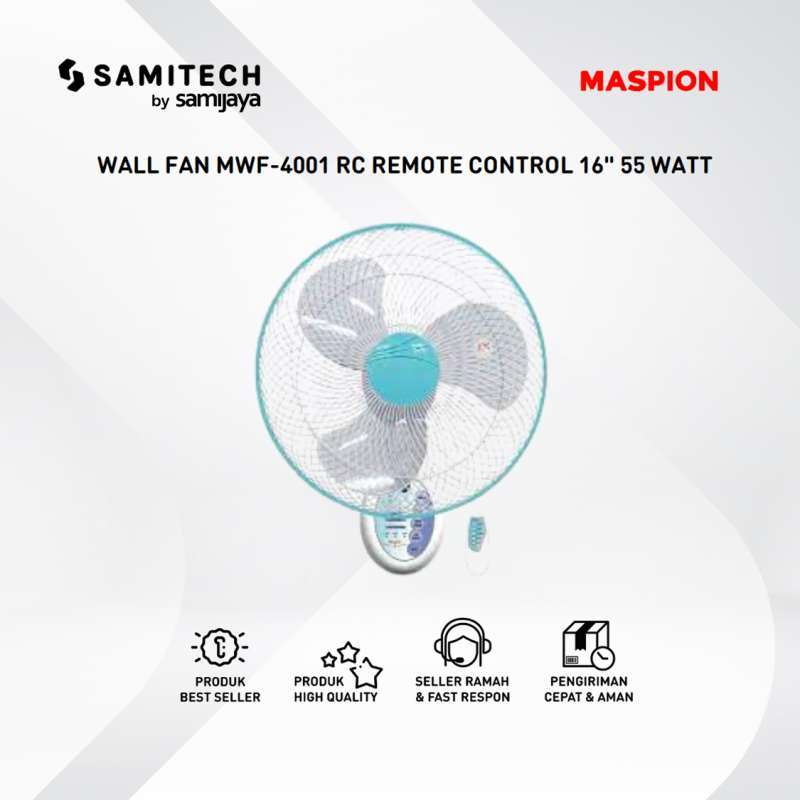 Jual Maspion Mwf-4001rc Aromatic Wall Fan Kipas Angin With Remote [16 ...