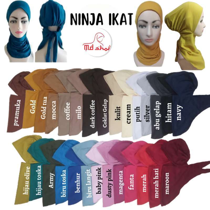 Jual Ninja Dalaman Jilbab Kekinian Terbaru - Harga Promo April 2024 ...