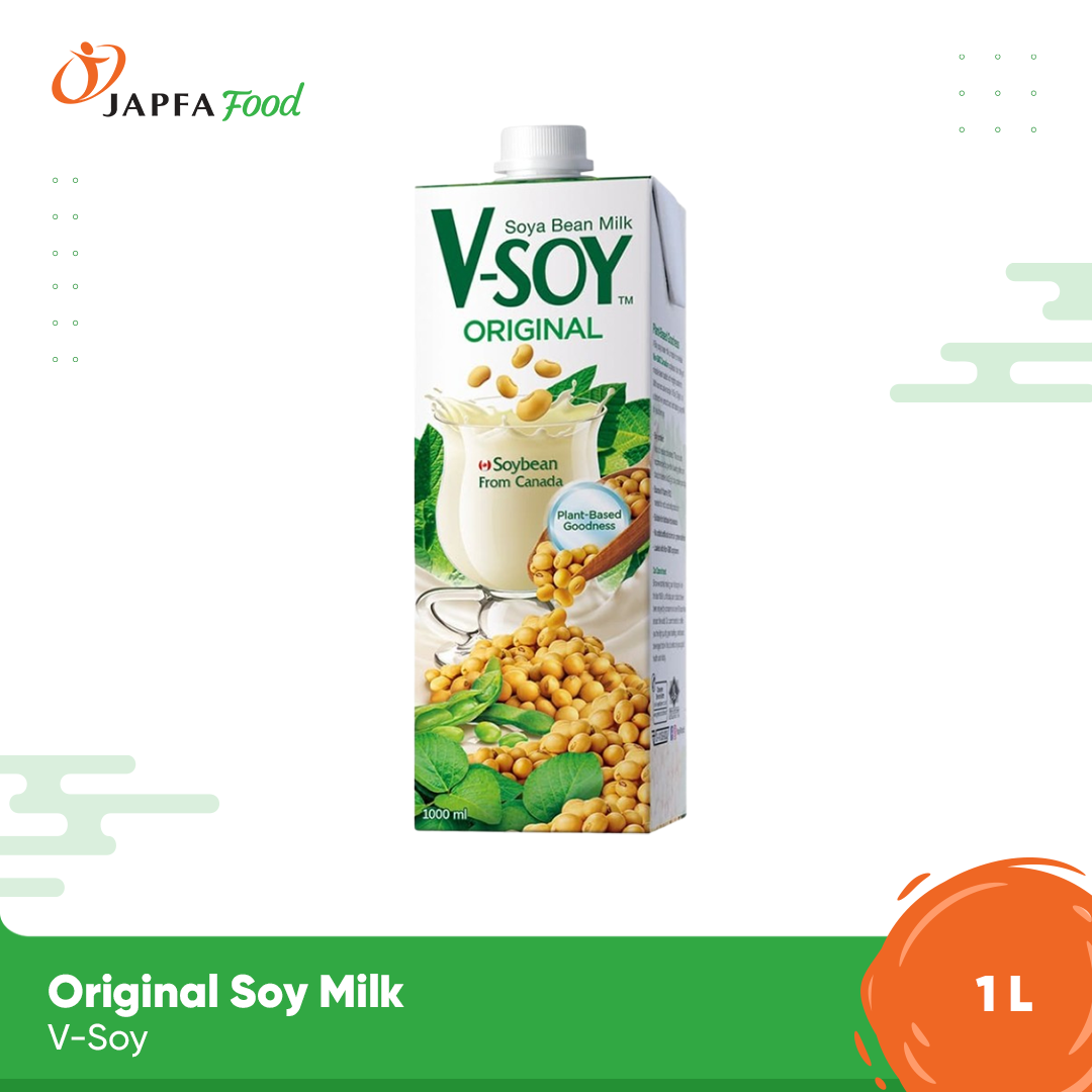 Promo V-soy Original Soy Milk / Susu Kedelai V-soy 1 L Diskon 16% Di ...