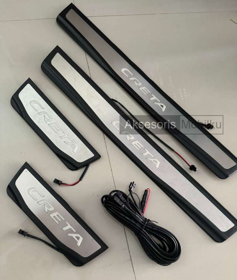 Jual Sillplate Hyundai Creta Pintu Samping Mobil Sill Plate Led Import ...