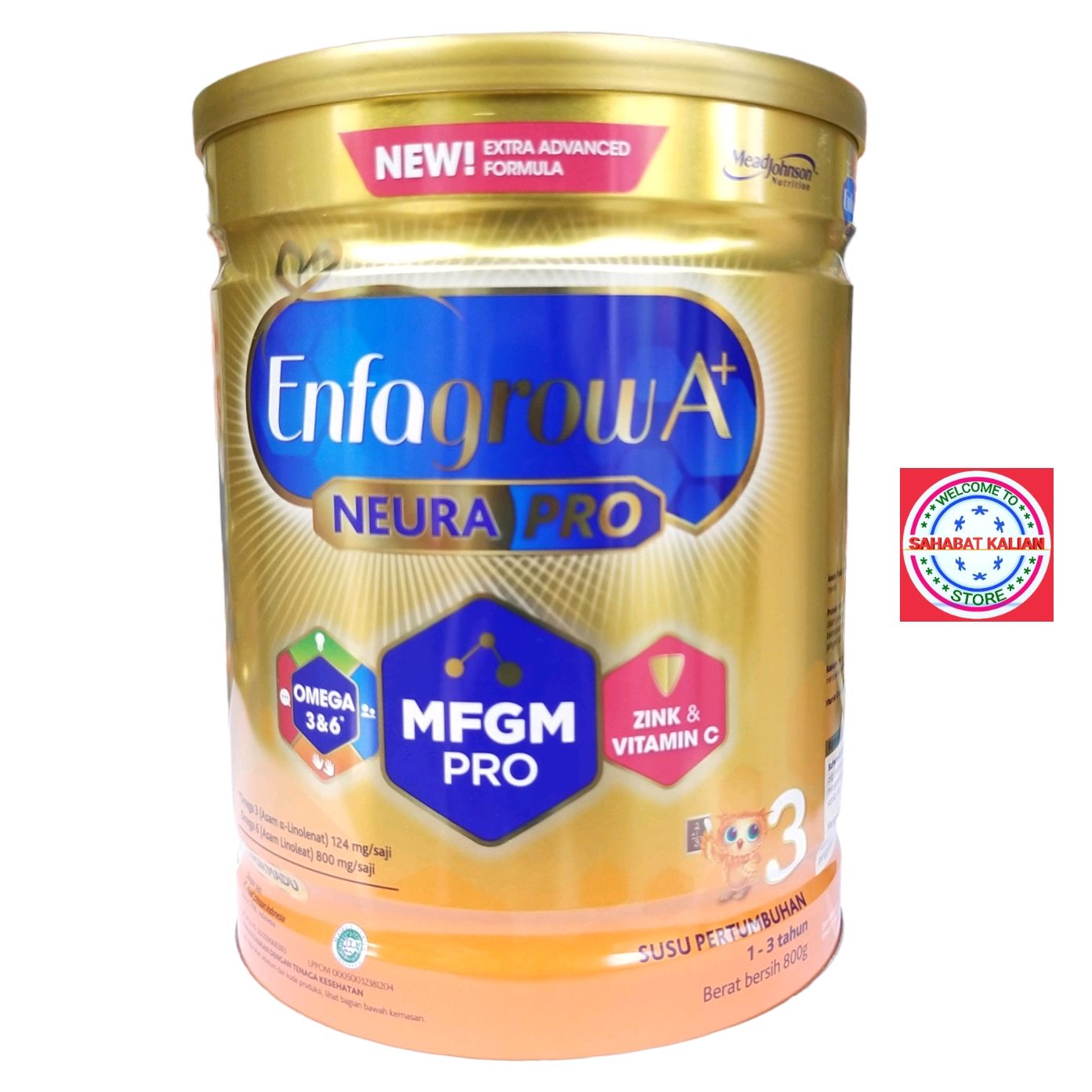 Jual ENFAGROW A 3+ MADU 800GRAM di Seller SAHABAT KALIAN SHOP ...
