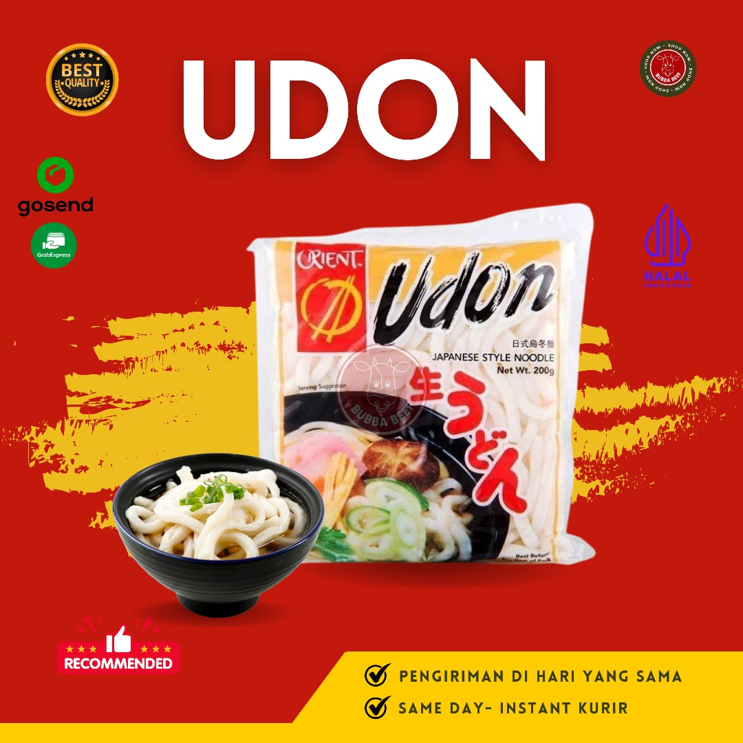 Jual Orient Mie Udon Halal 200gr | Japanese Style Noodle | Mie Udon ...
