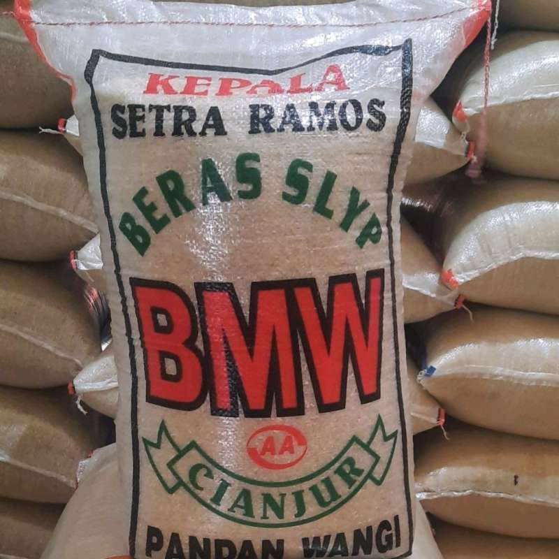 Jual Beras Bmw Pandan Wangi Premium 25kg - 25liter Di Seller Juragan ...