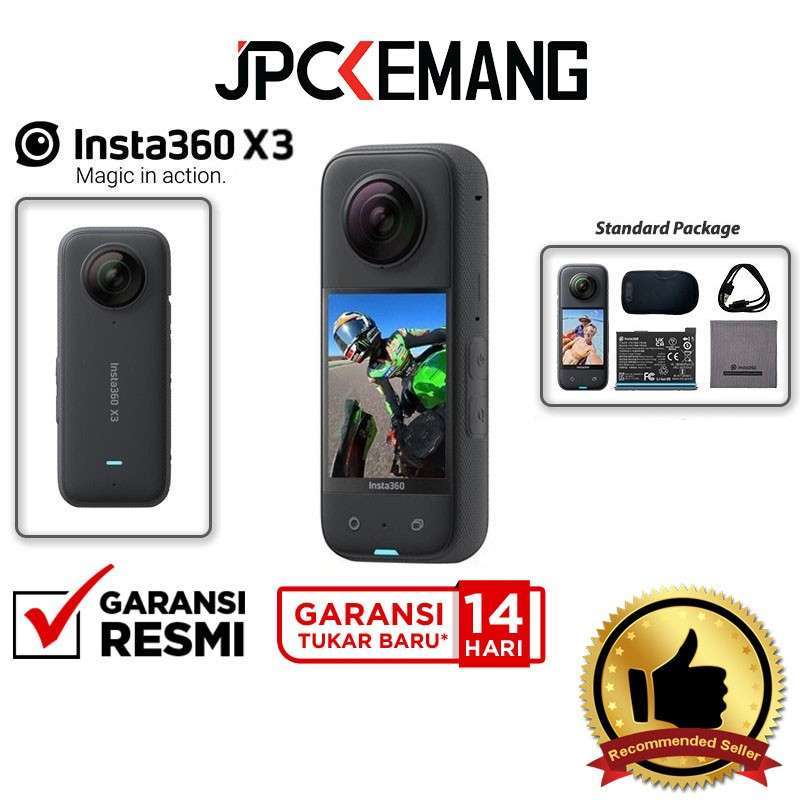Promo Jpc Kemang Insta360 One X3 Action Camera Insta 360 One X3 Garansi ...