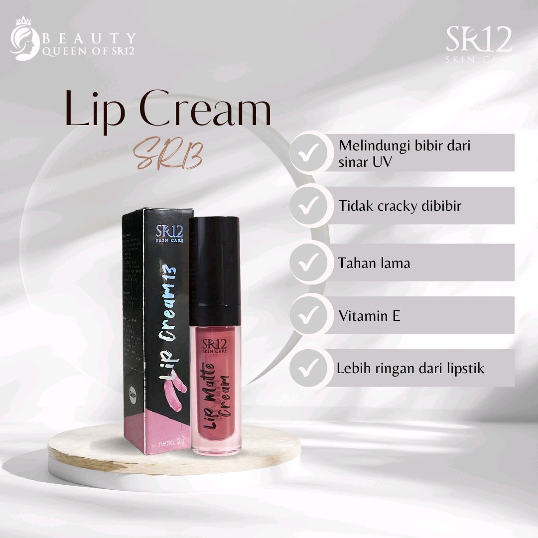 Jual SR12 Lip Matte Cream Pewarna Bibir Tahan Lama Waterproof Tidak ...