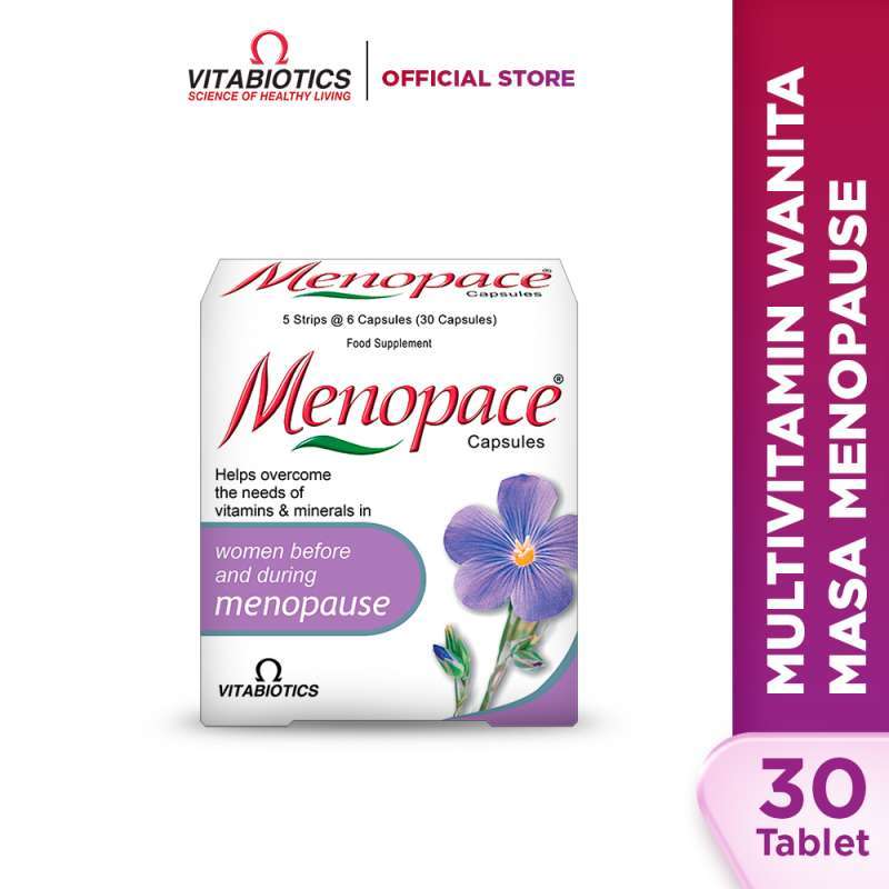 Promo Vitabiotics Menopace 30 Tablet - Multivitamin Wanita Masa ...