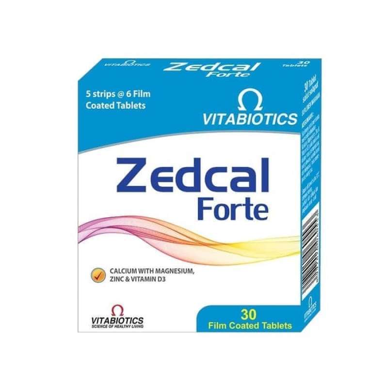 Promo Vitabiotics Zedcal Forte 30 Tablet - Menjaga Kesehatan Tulang ...