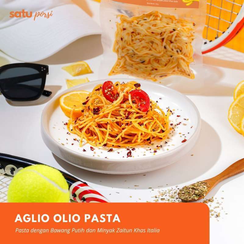 Jual Frozen Food Satu Porsi Aglio Olio Pasta Di Seller Satu Porsi ...