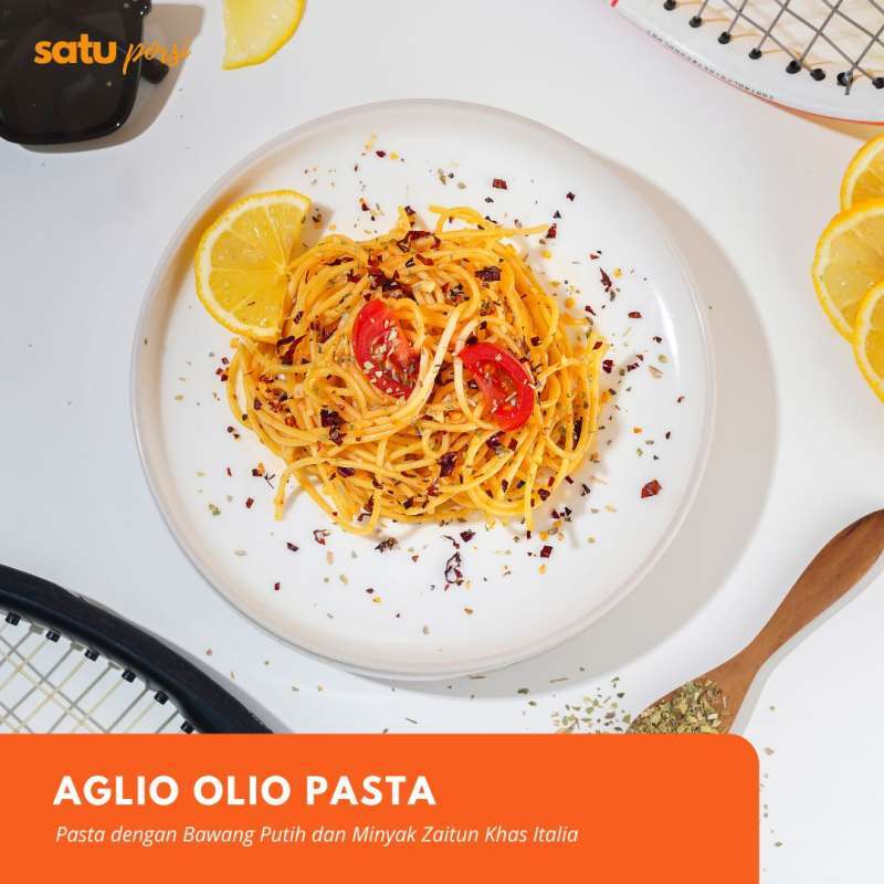 Jual Frozen Food Satu Porsi Aglio Olio Pasta Di Seller Satu Porsi ...