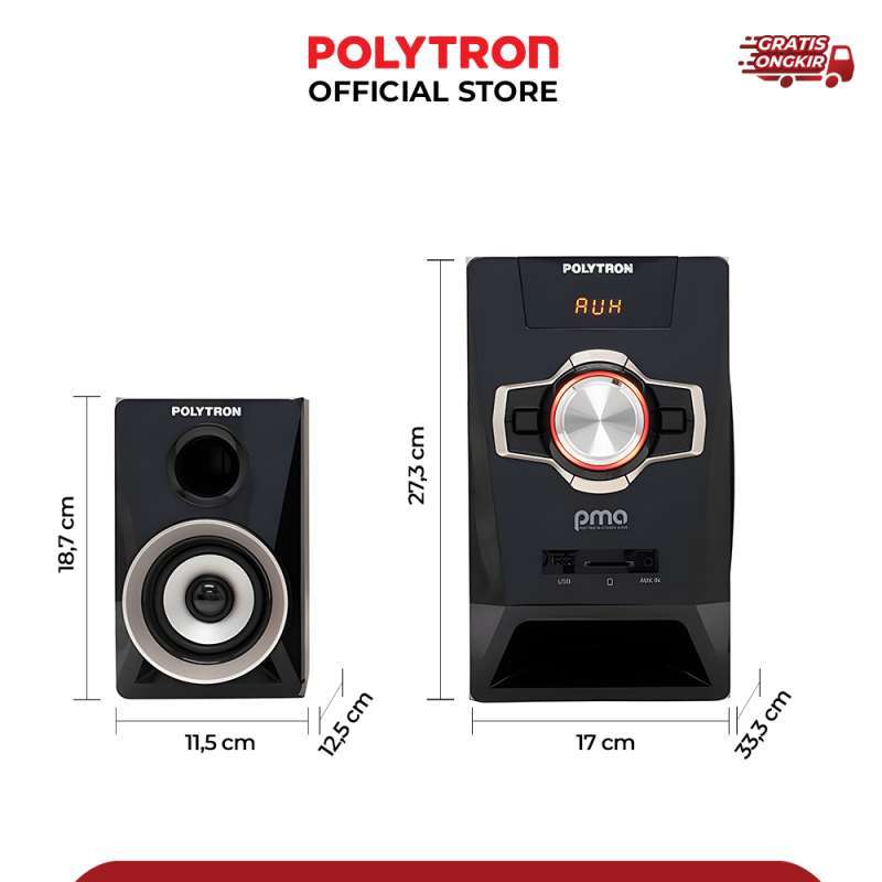 Promo Polytron Multimedia Speaker Pma 9321 /b Diskon 1% Di Seller ...