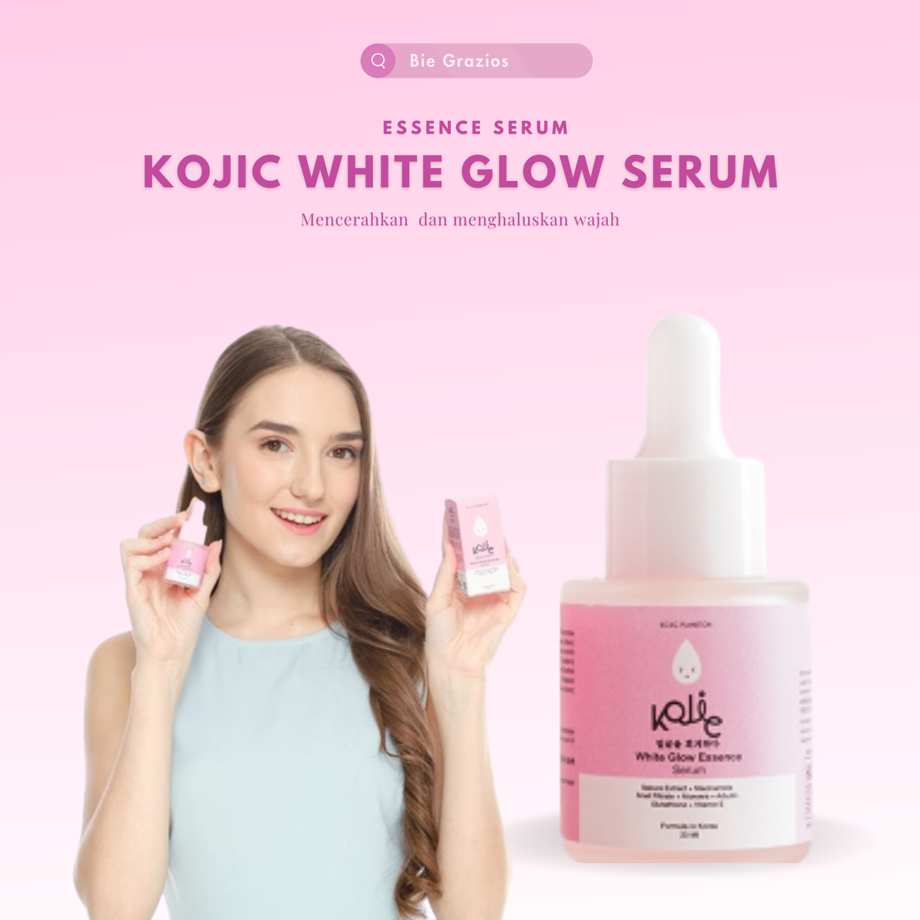 Promo Serum White Glow Essence by Kojic Plankton | ORIGINAL | BPOM ...