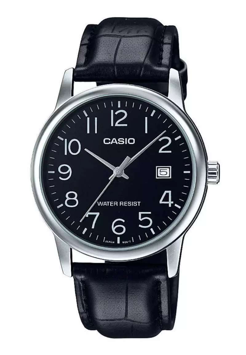 Promo Casio Jam Tangan Pria Mtp-v002l-1budf Diskon 37% Di Seller ...