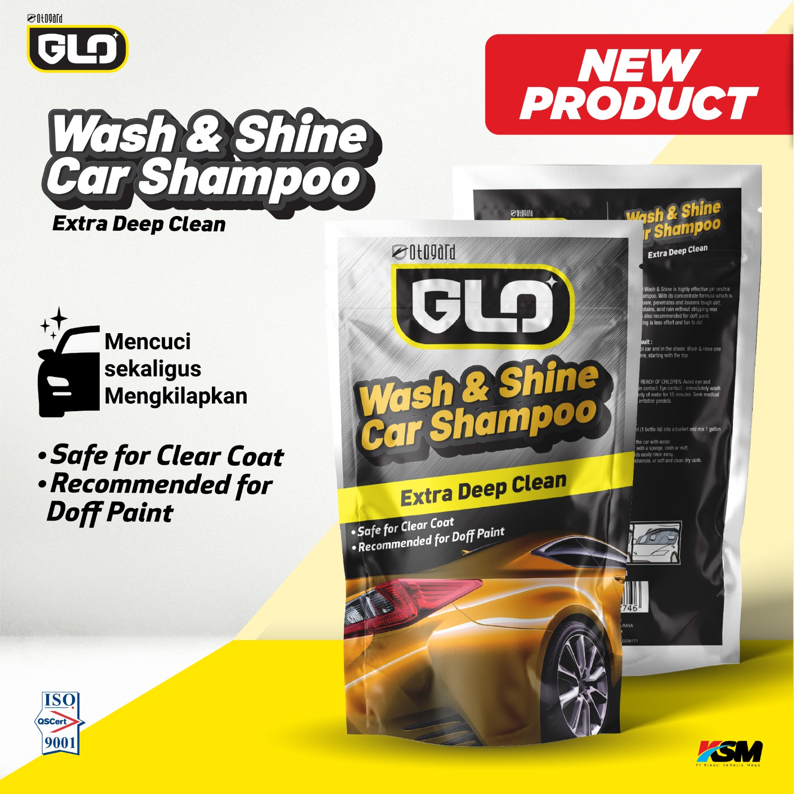 Promo Otogard GLO Wash & Shine Car Shampoo Diskon 20% di Seller OTOGARD AUTOCARE - Karanggan ...