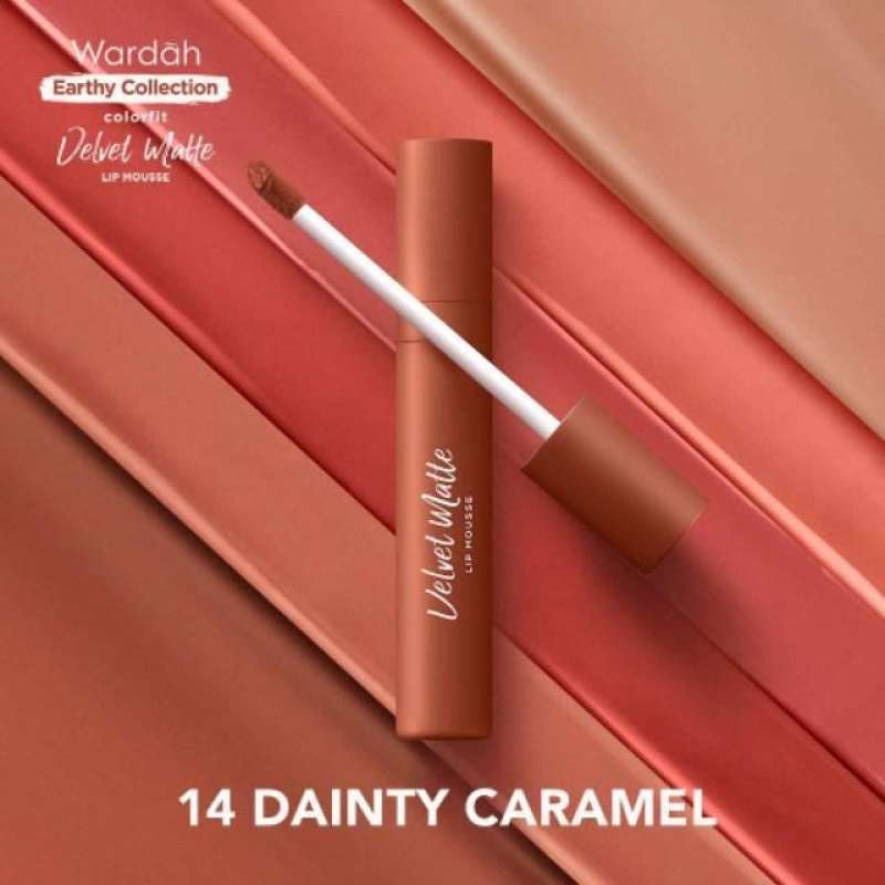Promo Wardah Colorfit Velvet Earthy Collection Matte Lip Mousse Diskon ...