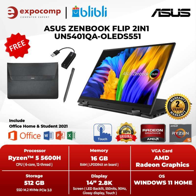 Asus Zenbook Flip - 🔥 Harga & Spesifikasi Terbaru Mei 2026