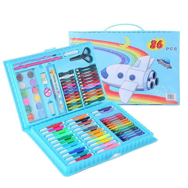 Promo Art Set Crayon Color Pencil Pensil Warna Krayon Spidol Alat