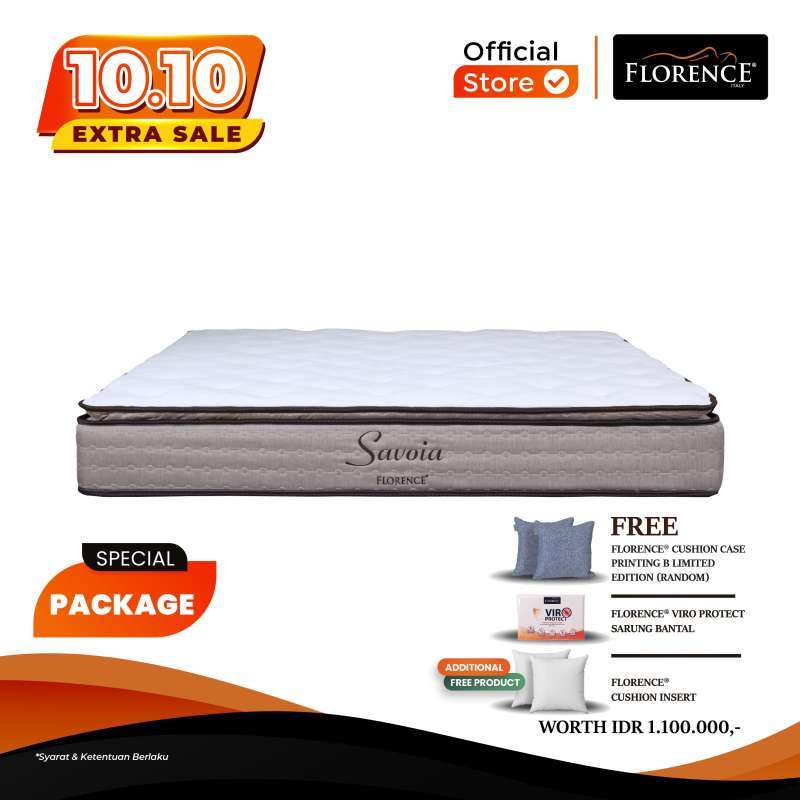Promo Florence Kasur Spring Bed Savoia (mattress Only) | Exclusive ...