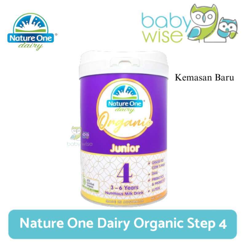 Jual Nature One Dairy Organic Step 4 900gr - Susu Formula Anak 3 - 6 ...