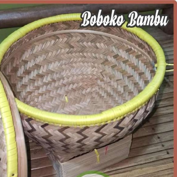 Jual Bakul Wakul Sangkul Boboko Ceting Nasi dengan Tutup dari Anyaman ...